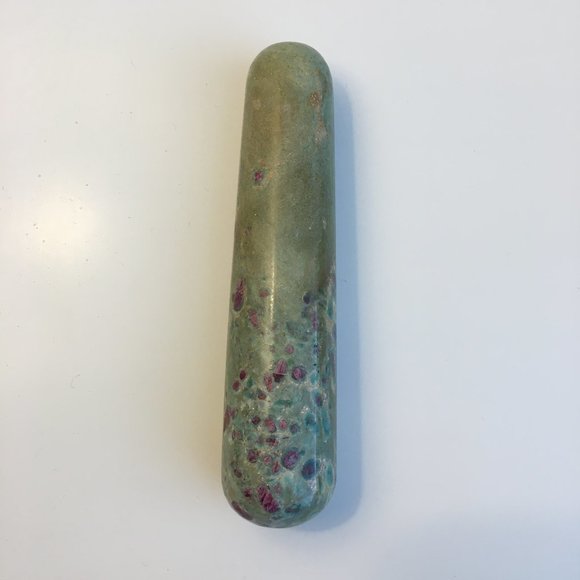 Other | Himalayan Ruby Fuchsite Massage Wand 112 Grams | Poshmark
